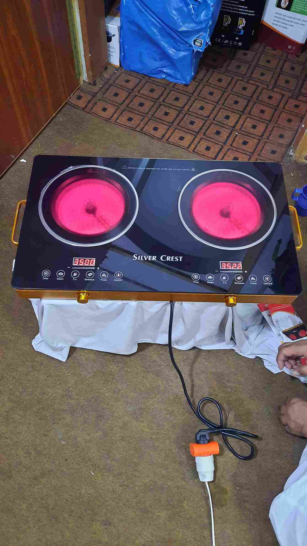 German Double Stove Hot Plate - Karkhano Market online Shop