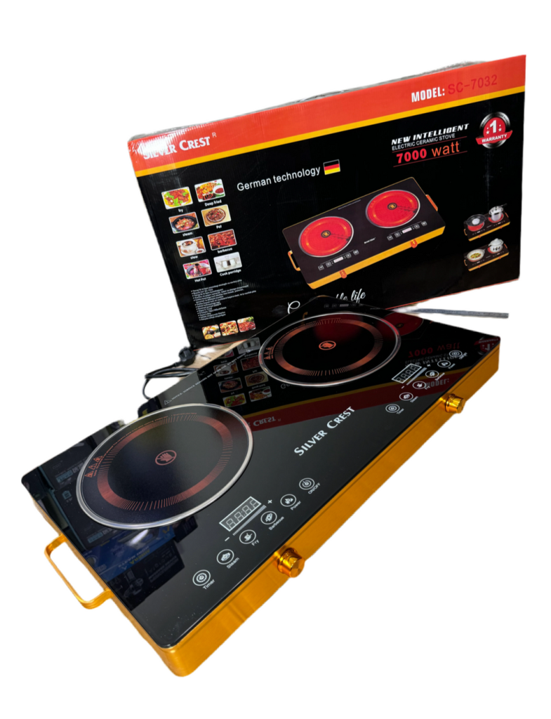 German lot imported 2 burner silver crest infrared cooker - Karkhano Market online Shop