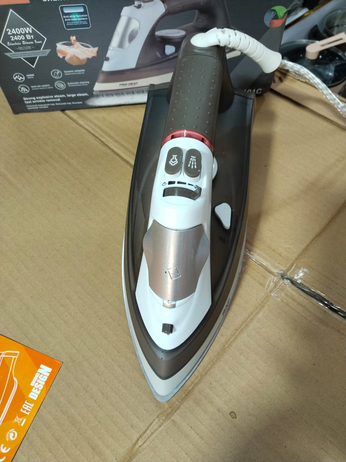 RAF Electric Steam Iron - Karkhano Market online Shop